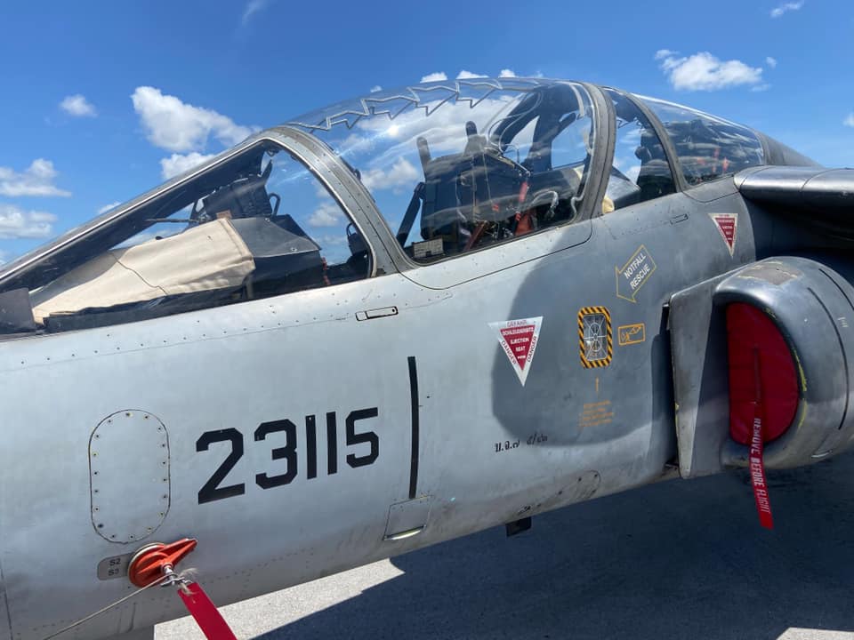 AAG_th on Twitter: "🇩🇪AAG_th บันทึกประจำวัน: พิธีครบรอบ ๒๐ปี เครื่องบินโจมตี Alpha Jet ...