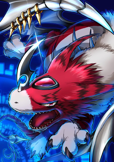 「digimon (creature) sharp teeth」 illustration images(Popular)