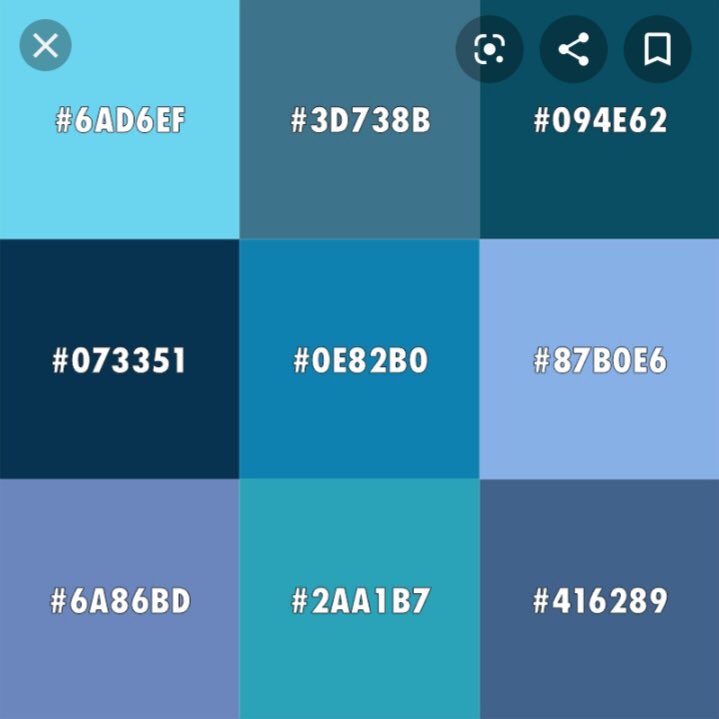 Código De Color Azul Turquesa