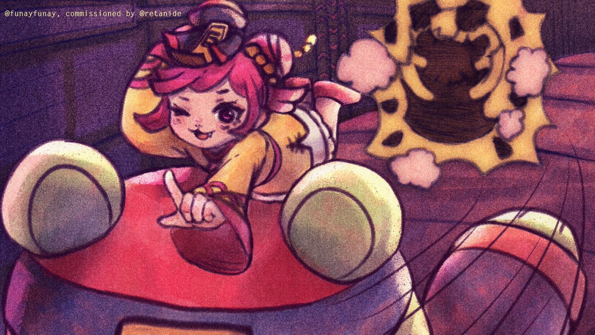 「zombie girl Buro commissioned by @retani」|funay 📌 commission is open!のイラスト