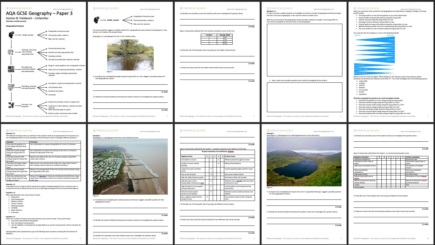 internetgeography.net 🌍 on Twitter: "Looking for unfamiliar fieldwork ...