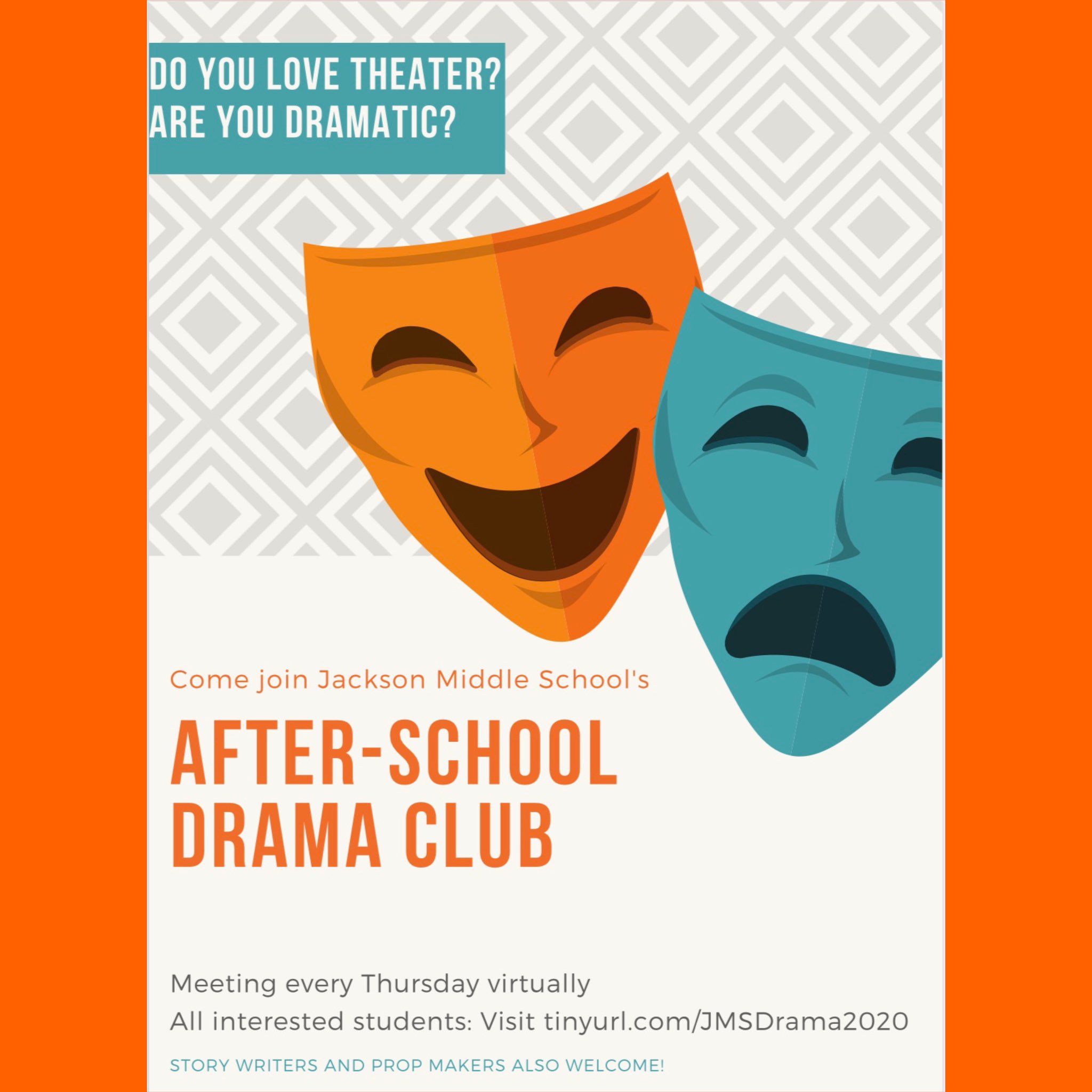 Drama Club Poster