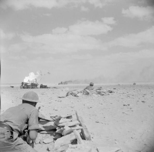 Allied troops in Egypt were deployed in a deliberately weak position ...