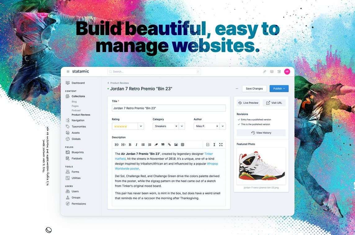 MadeWithVueJS on Twitter: ".@statamic is a developer-friendly, uber-flexible flat-first CMS ...