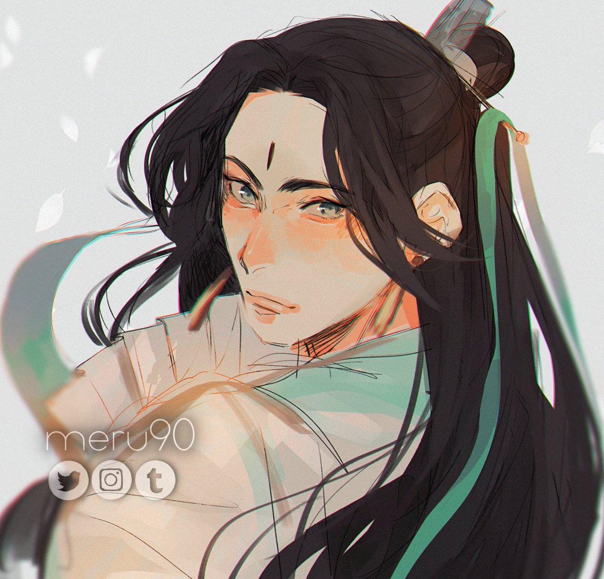 「still crying over the first sqx i drew 」|meru ♡ fxmq & bflf lovebotのイラスト