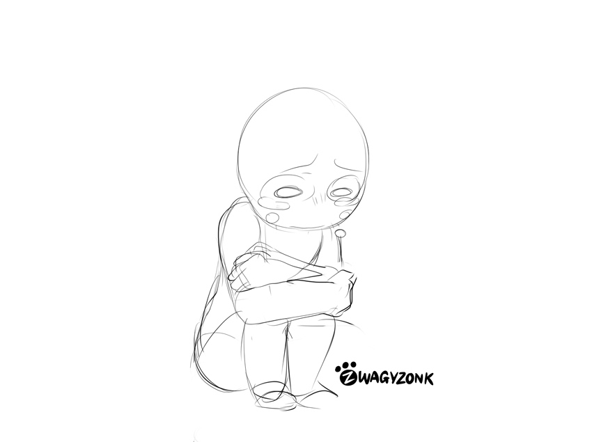 Sad Chibi Base