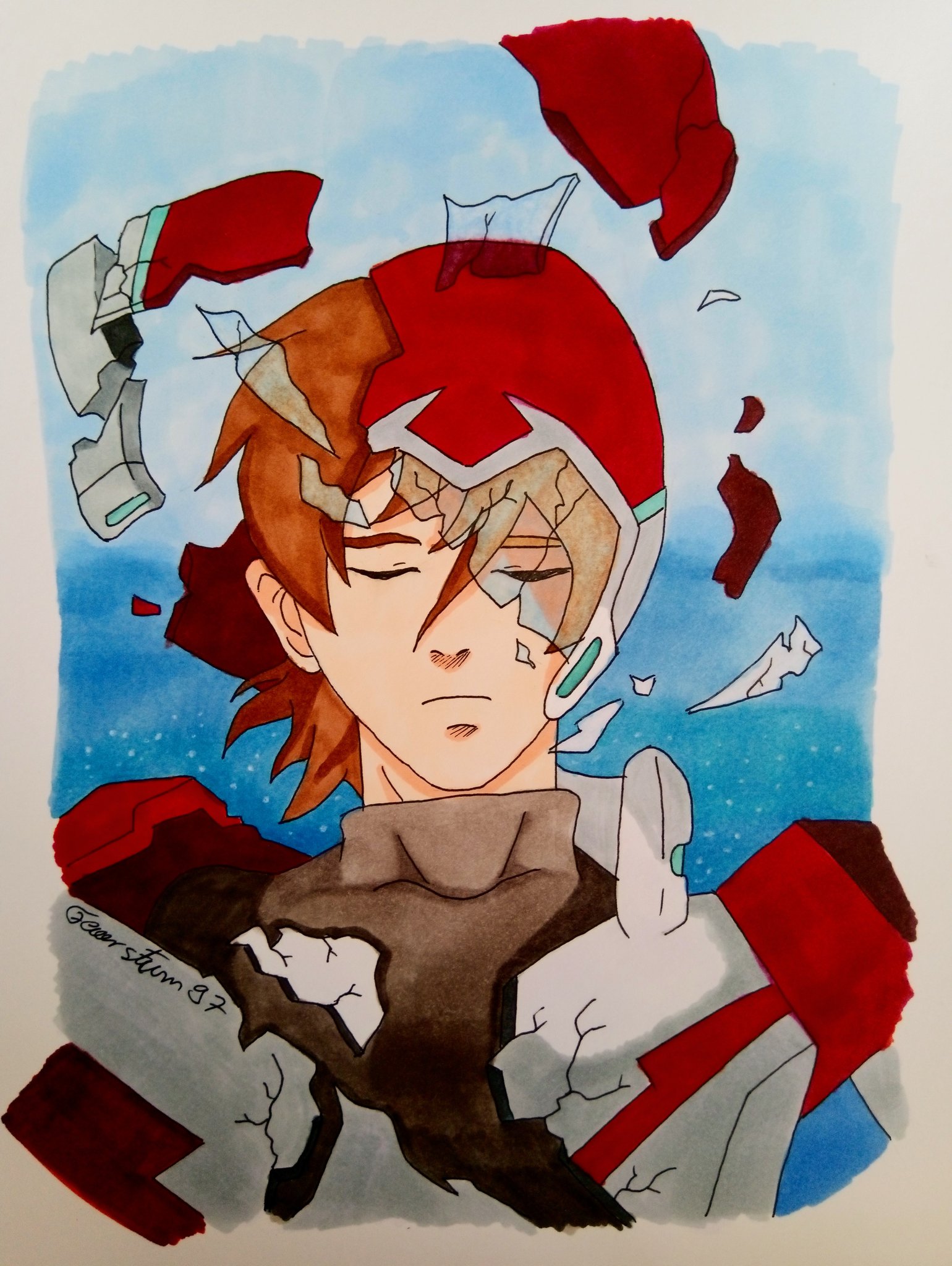 Voltron Drawing