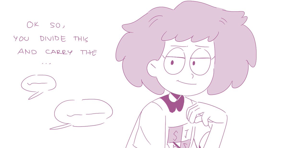 「Studying (1/4) #Amphibia #amphibiamarcy 」SOURBEEFIOの漫画