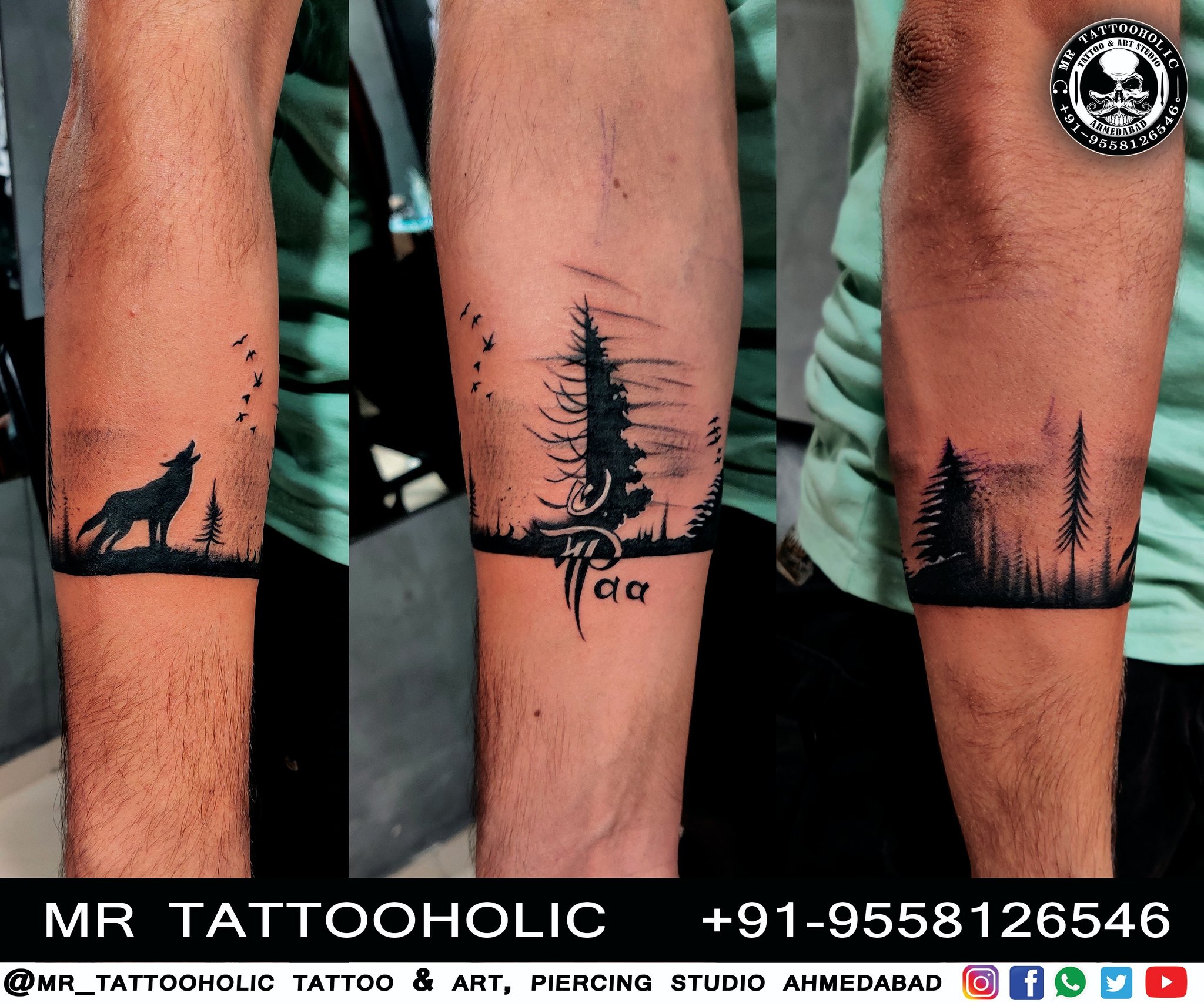 Forest Shadow Tattoos