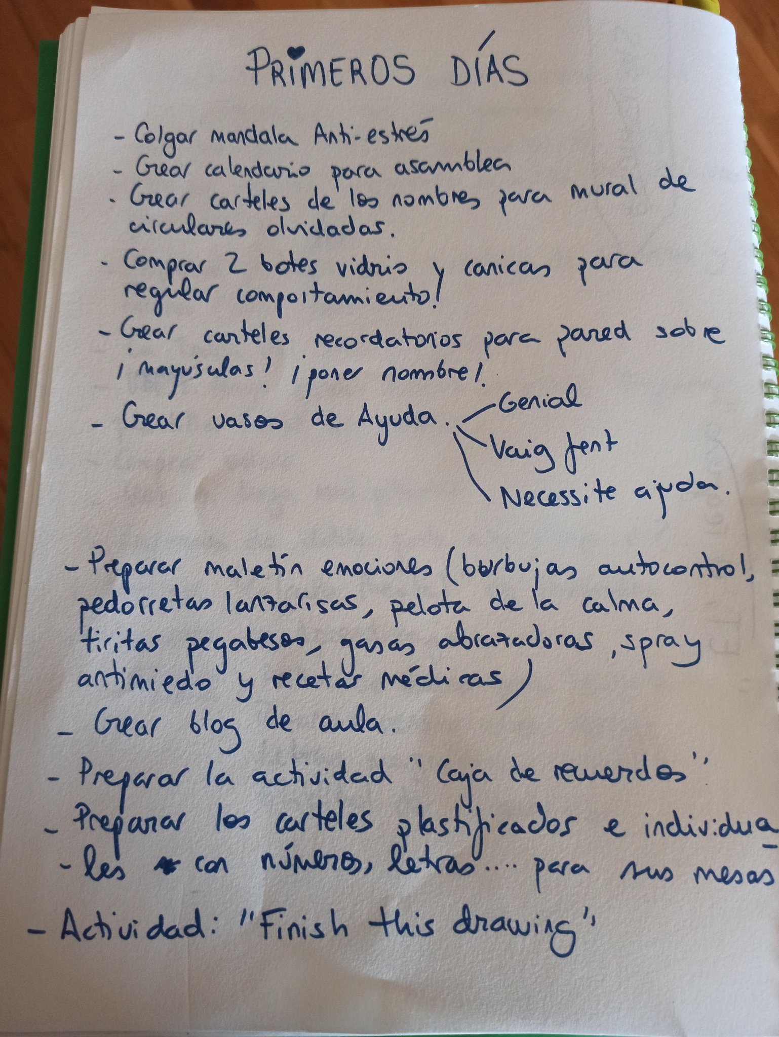 ¡INTERVENIR SIN INTERFERIR!: PRIMEROS DÍAS DE CLASE ¡INTERVENIR SIN INTERFERIR!: PRIMEROS DÍAS DE CLASE