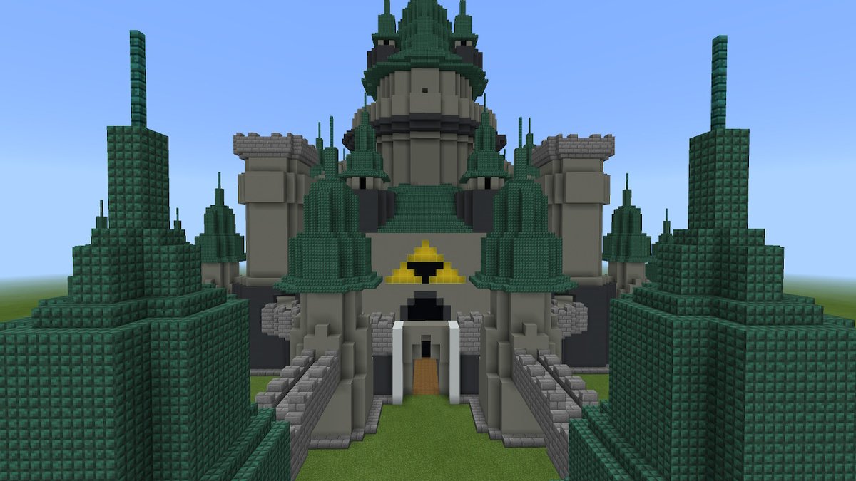 Minecraft Hyrule Castle Blueprints