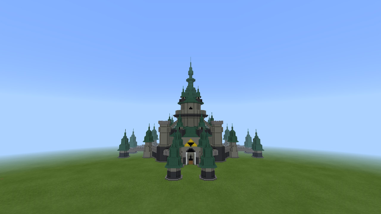 Minecraft Hyrule Castle Blueprints