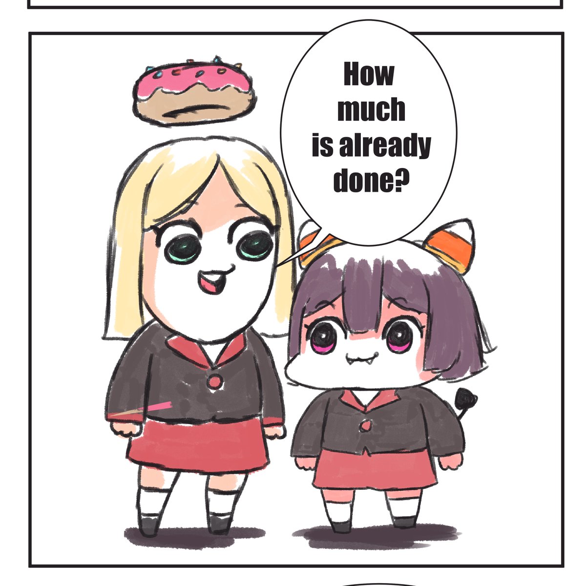 「Here's the individual Panels. The original Resolution is 600」大内🍡👹V-artistの漫画