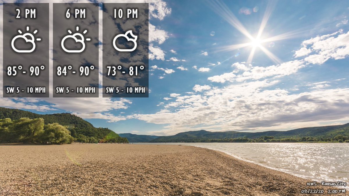 It’s a pretty typical August day today (normal high temps ~87°). If you ...