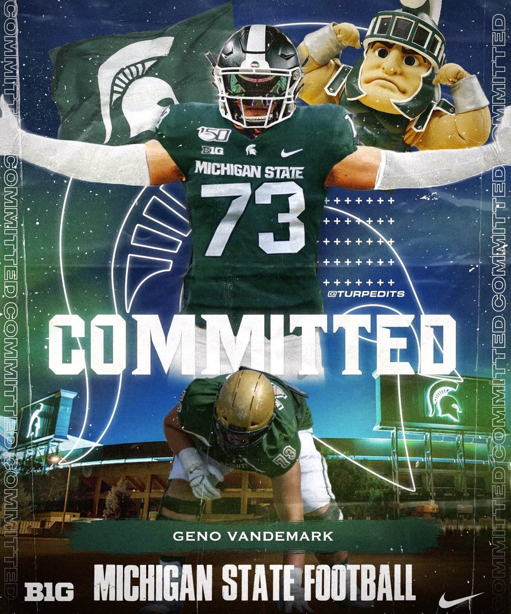 2021 4* OT Geno VanDeMark commits to MSU : r/CFB