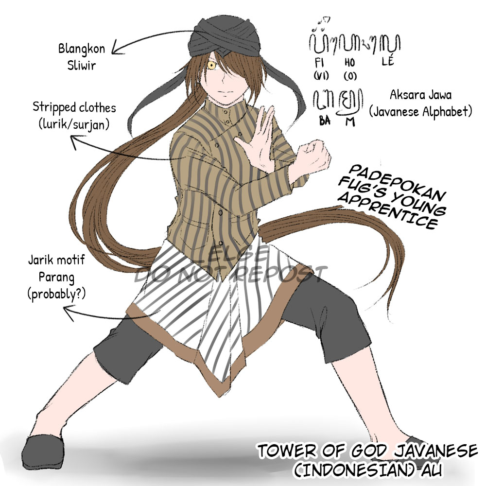 Memes Aksara Jawa ToG Javanese (Indonesian) AU Where: Bam Is A Warrior