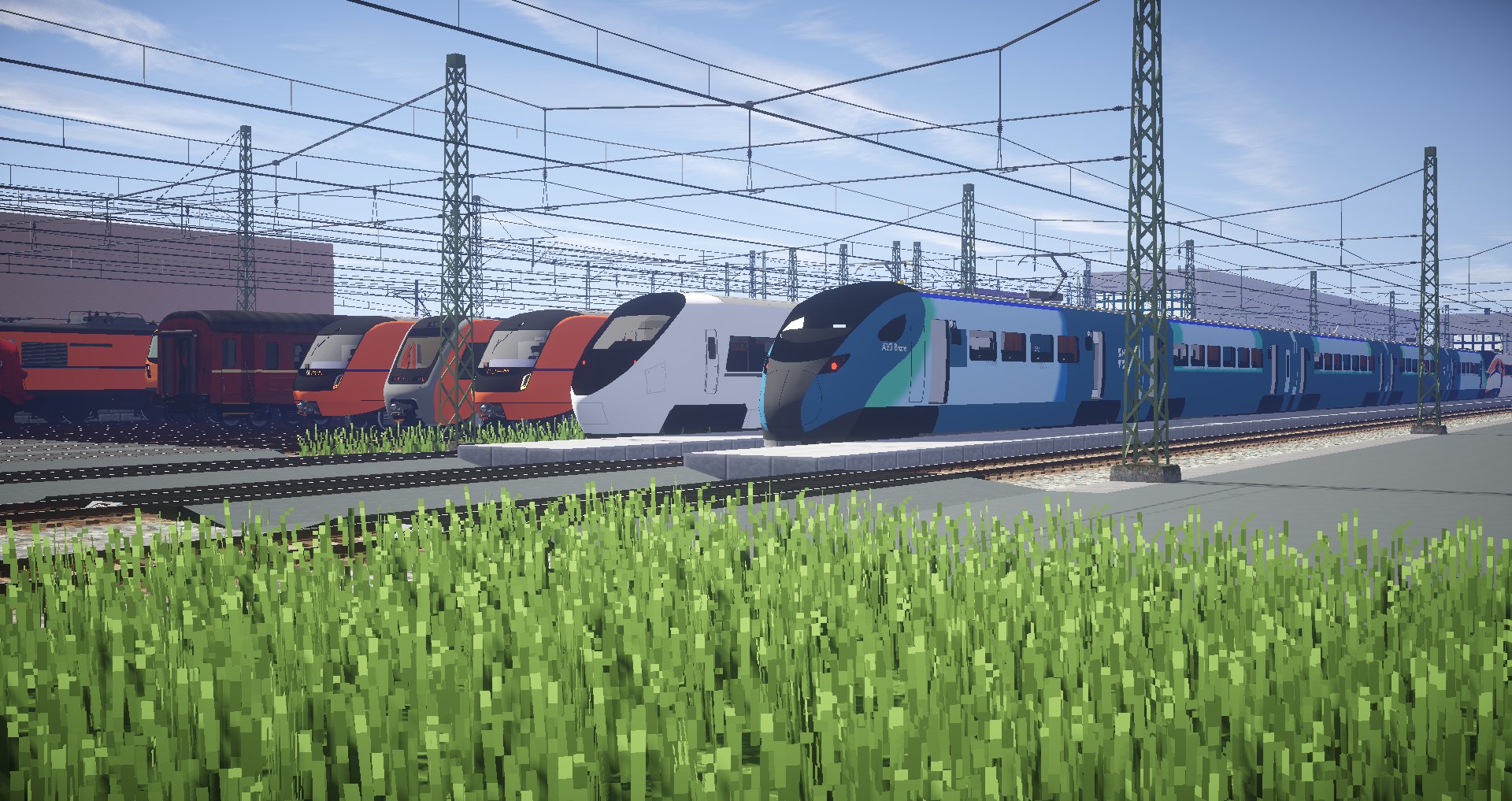 ドイツのしゅう🇩🇪 (NITStrain) on Twitter: "2か月ぶりくらいにちゃんとRTMで遊んでる。 今日は新たな架線試験パックで列車の撮影をしやすくしてみたり、車庫の整備などを ...