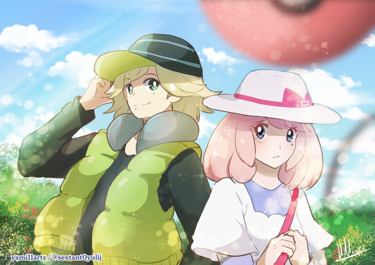 ポケモン「ferris wheel Date who are choose in the 」|🌟yami11arts🌙 # AA14 ...