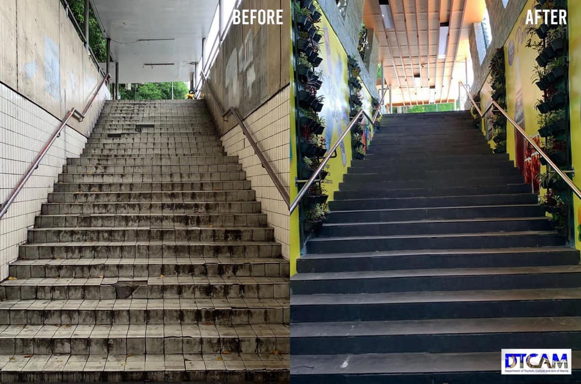 LOOK: Before and after photos of the Lagusnilad Underpass in Manila ...