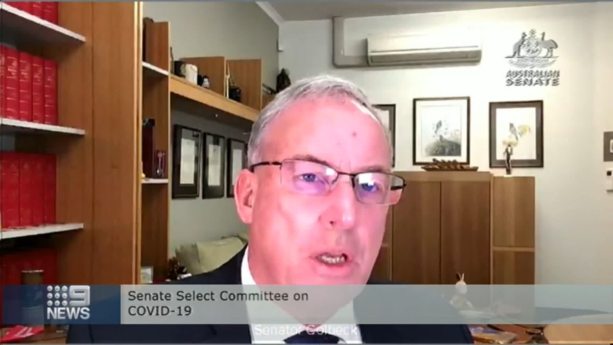 Aged Care Minister Richard Colbeck has broken his silence over his ...