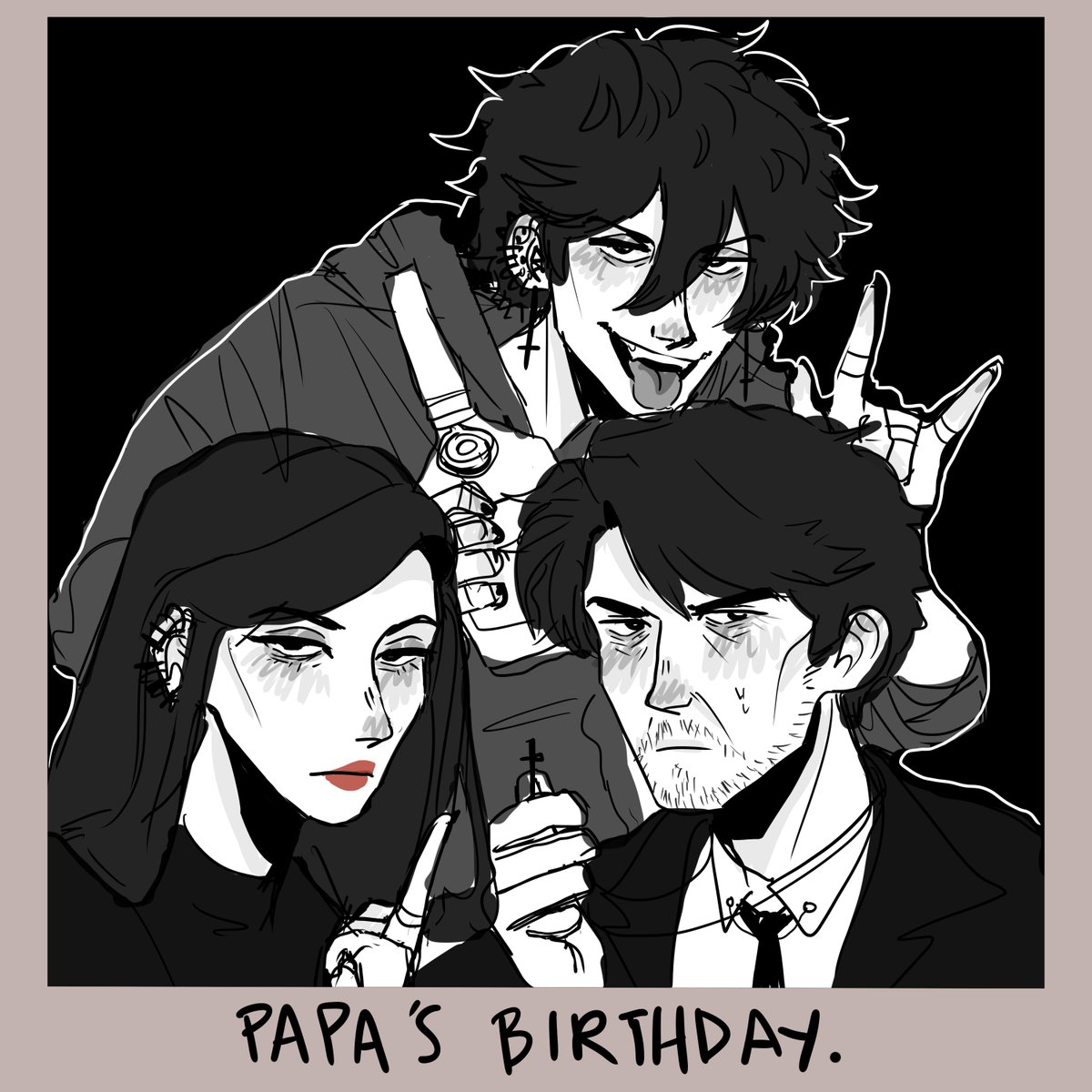 「bc im thinking abt aitsf, here are some of my old ai the som」sy 🌿の漫画