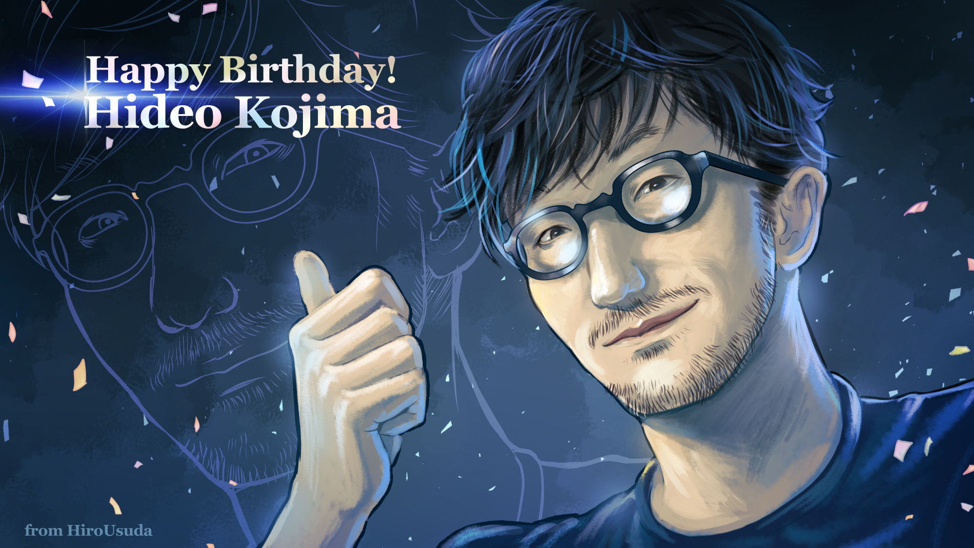 ウスダヒロ🌹Brave and Bold 11/19～20｜3月個展予定｜自作Vstreamer on Twitter: "小島監督、お誕生日おめでとうございます！これからも素晴らしい作品の ...