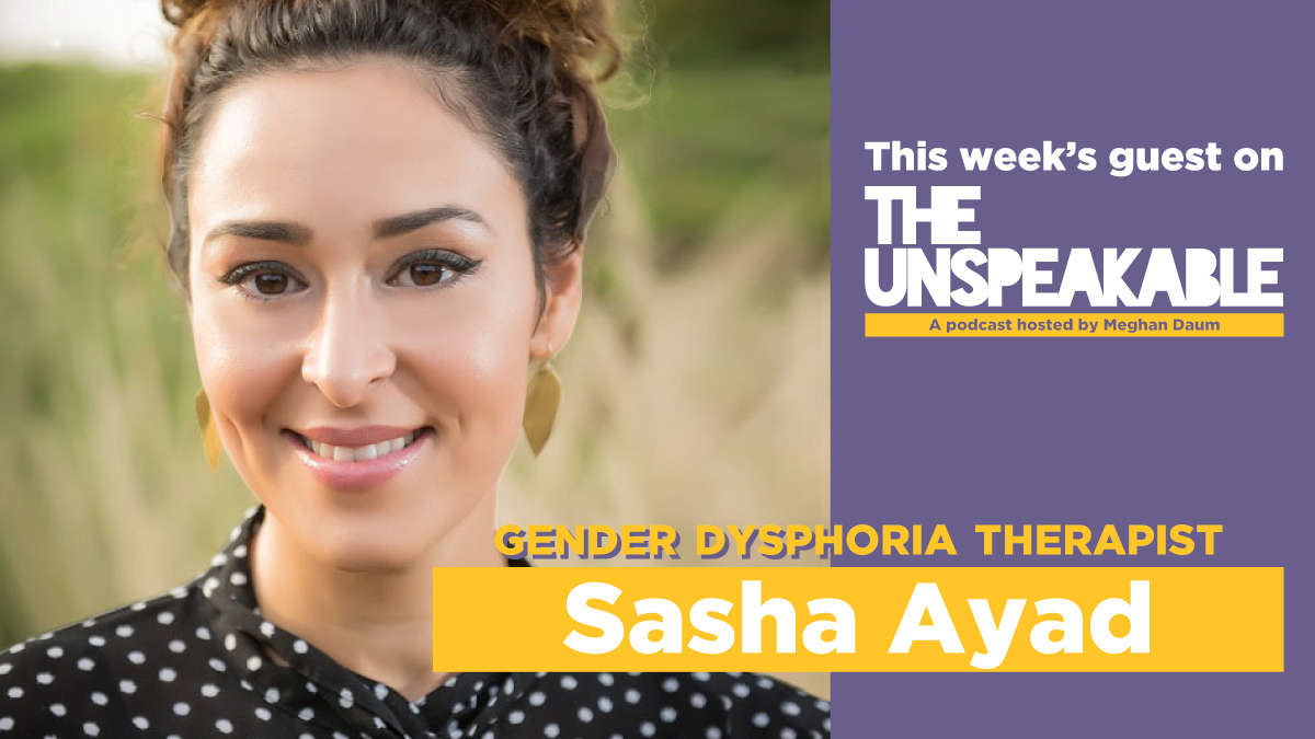 Meghan Daum on Twitter: "Buckle up! New edition of @TheUnspeakPod features Sasha Ayad, who talks ...