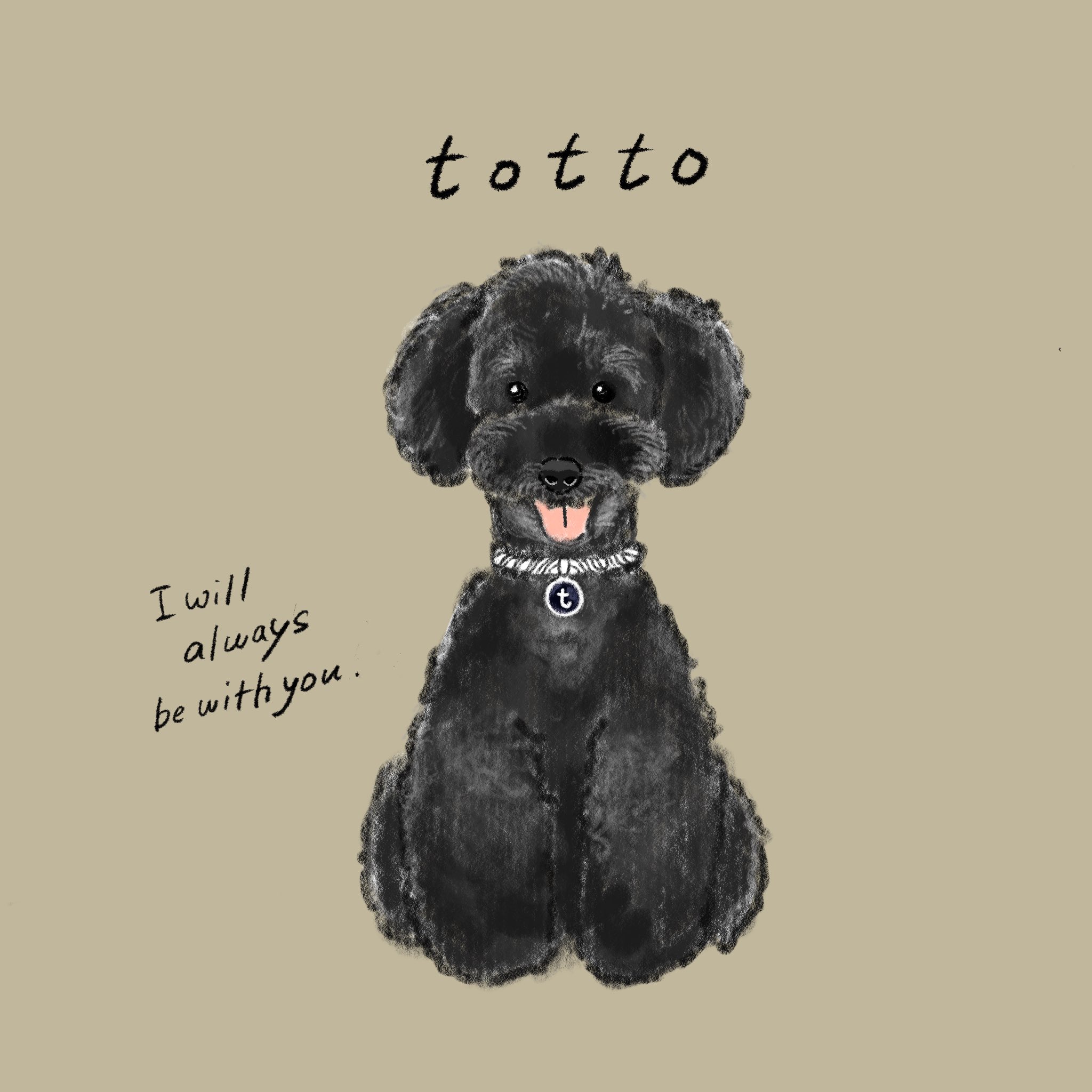 カズ☕️gururi.coffee on Twitter: "いつもgururiのテイクアウトに来てくれるお客様のワンちゃん🐕‍🦺 #休日のお絵描き…