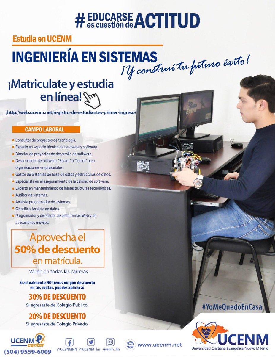 Ingeniería en Sistemas UCENM, Olancho (2799-3699)
