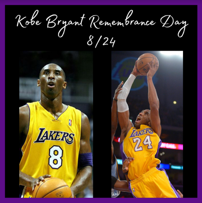 Today we celebrate the first Kobe Bryant Remembrance Day when his ...