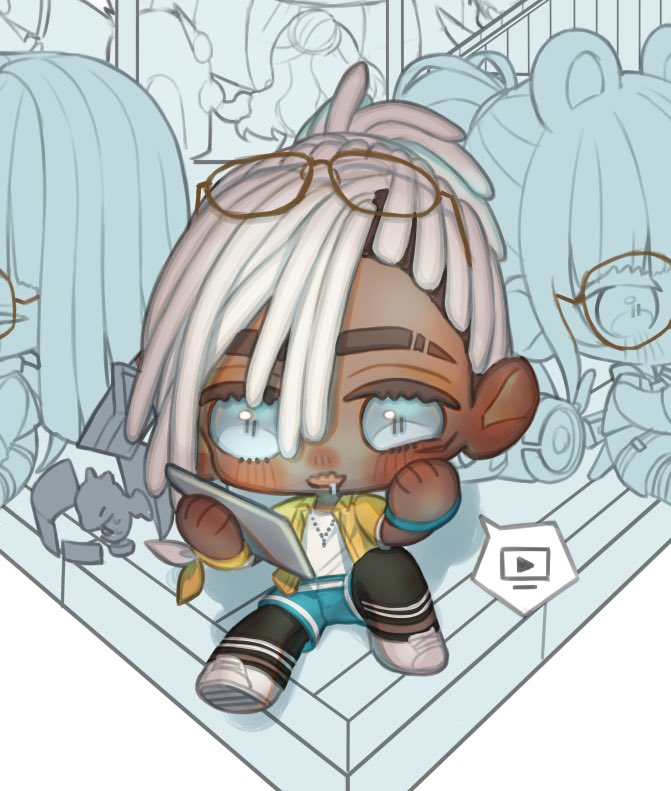 「Color Test 」|hami ʕ´•ᴥ•`ʔσ”🌻 manjuus in production!のイラスト