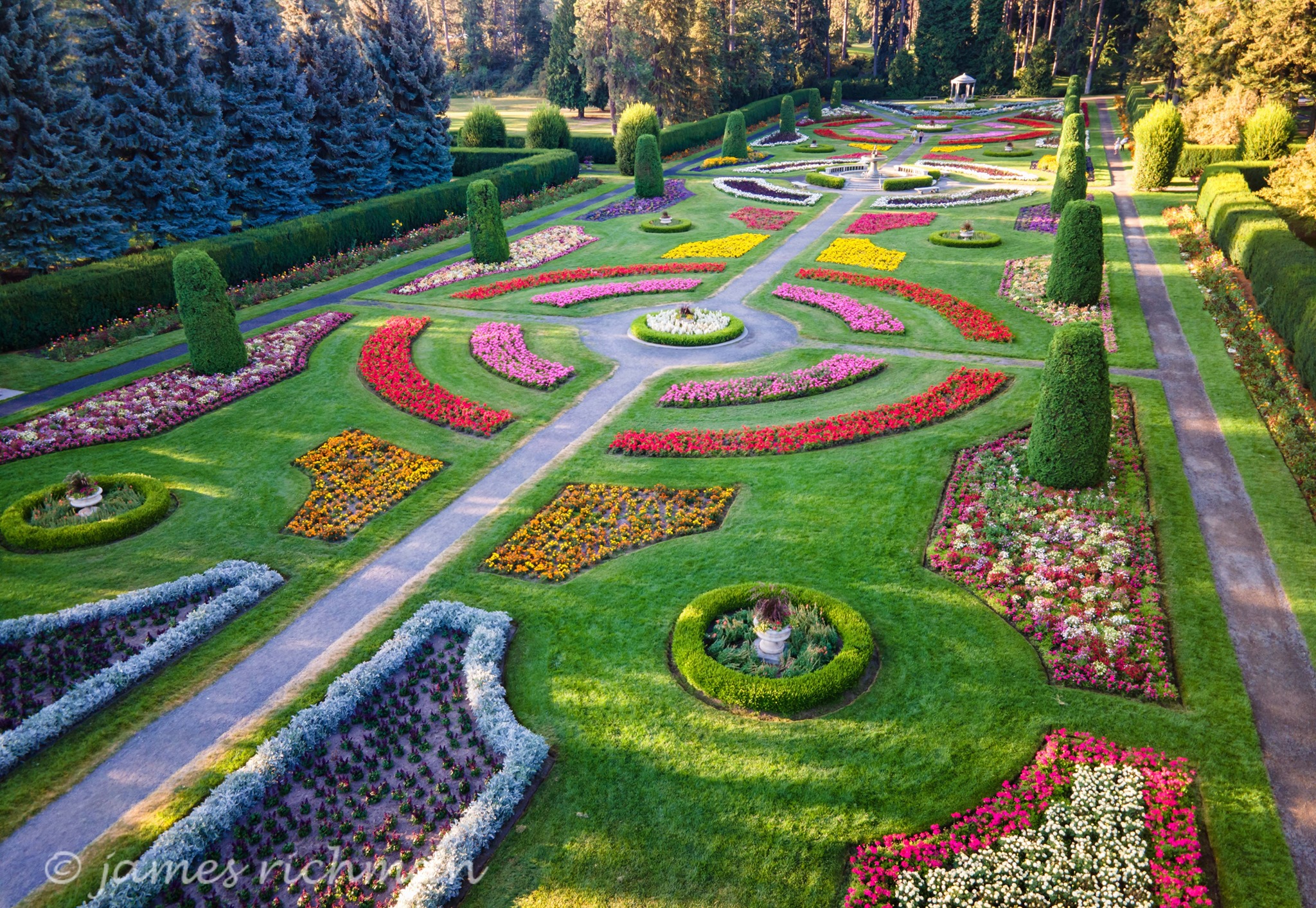 Manito Park Rose Garden Plans