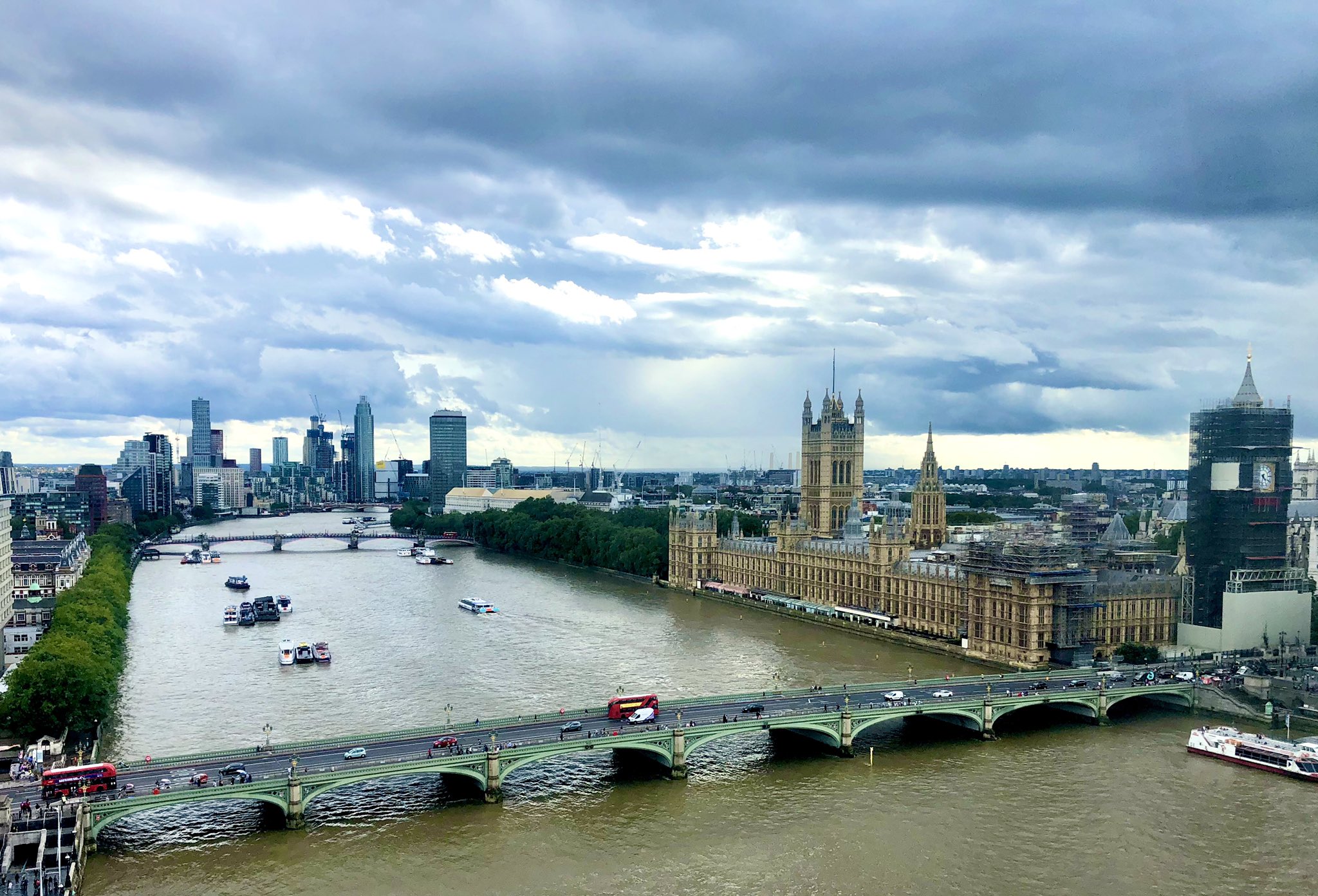 River Thames From Above