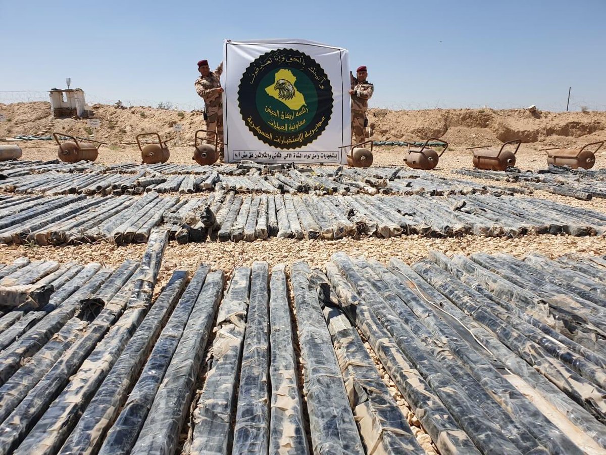 Huge cache of IED/explosives-making equipment discovered by Iraq’s Army ...