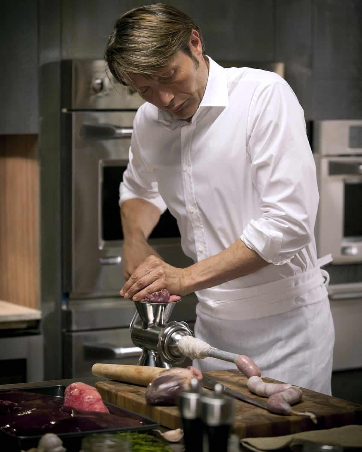 Hannibal Lecter Mads Mikkelsen Cooking