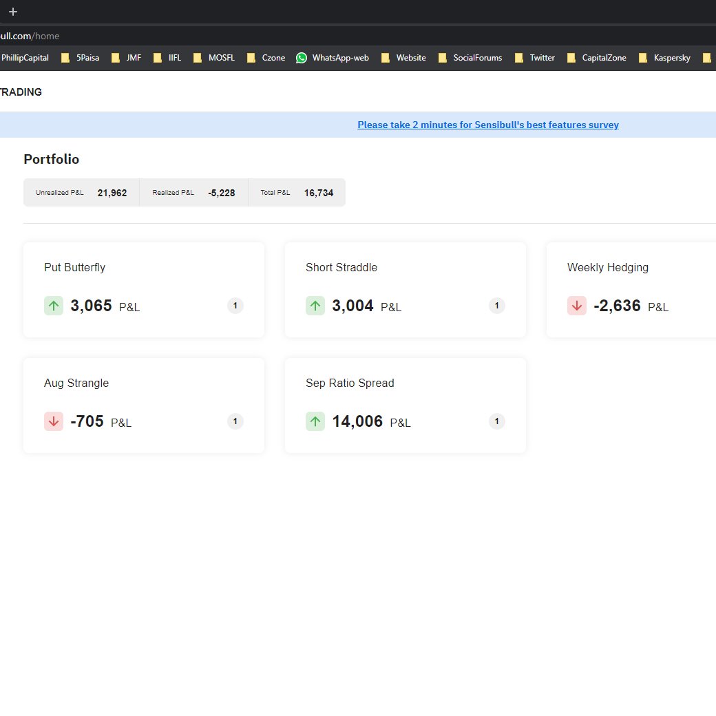 Jegathesan Durairaj (Jegan) on Twitter: "Sold 11600CE x 2 @ 11rs for PUT BUTTERFLY Aug. For ...