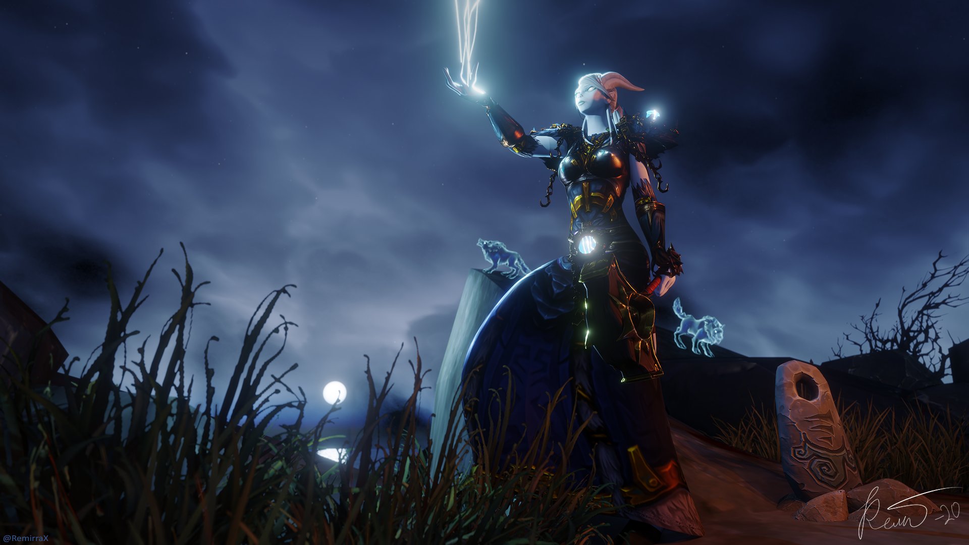 Draenei Shaman Wallpaper