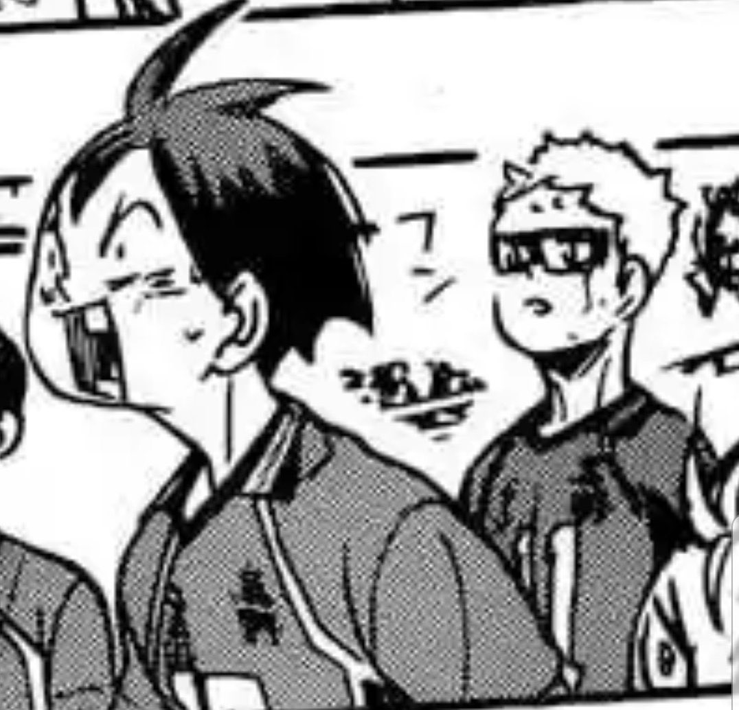 「Talking about tskym head shape: Tsukishima is kind of like e」Med ...