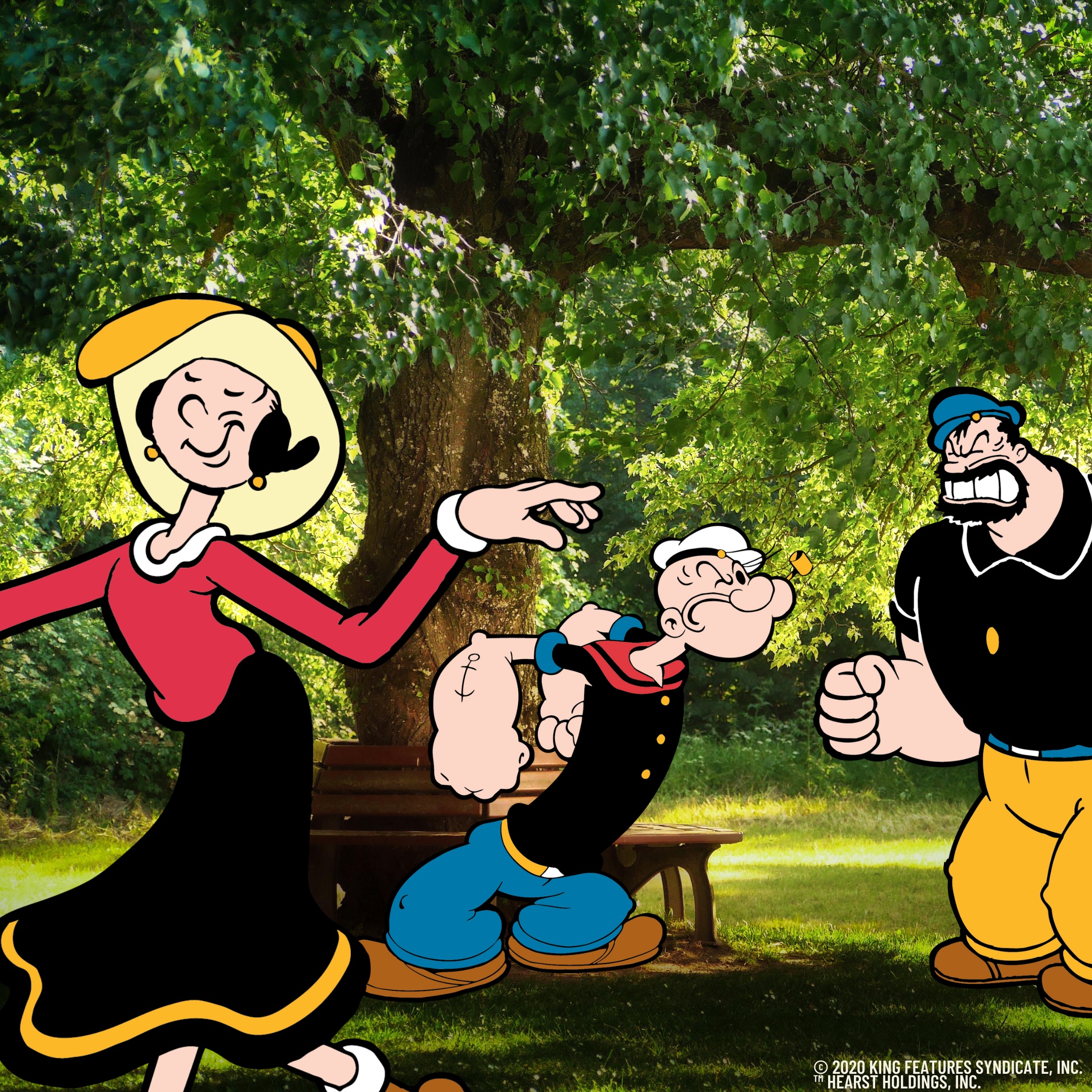 Popeye And Olive Oyl Love