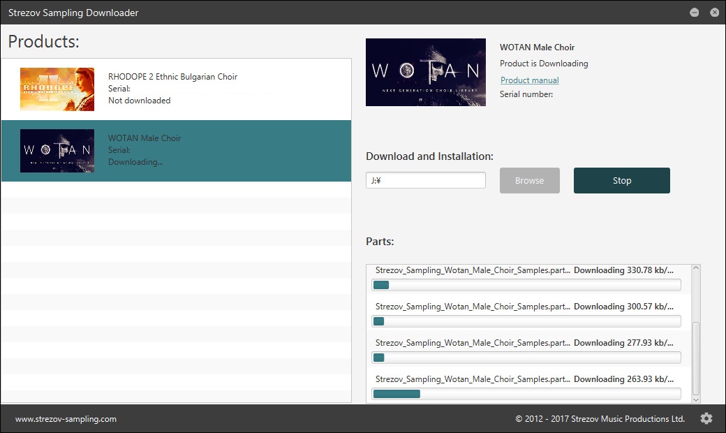 Stradivarius on Twitter: "Strezov Sampling の Chorus音源を SONICWIRE の40% offセールで二つ購入した。 WOTAN MALE ...