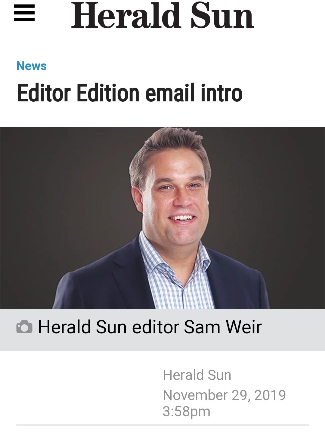 Sam Weir Facial Expressions