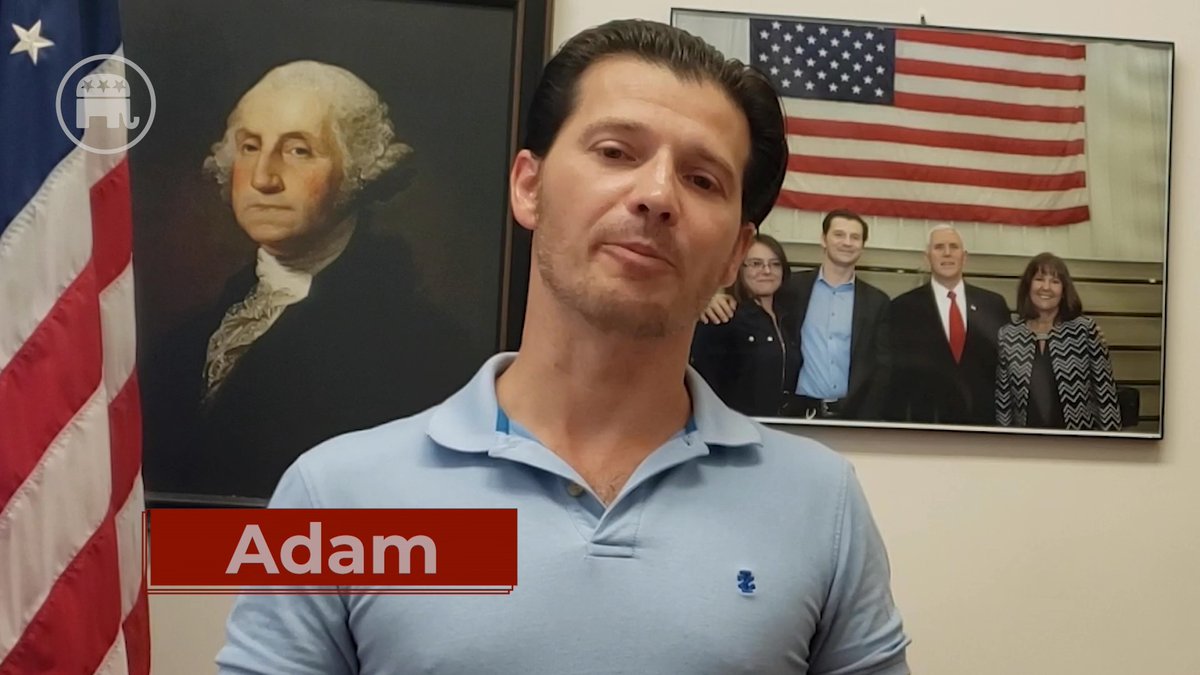 Meet a ⭐Rising Star⭐ of the GOP! Adam is working to ...
