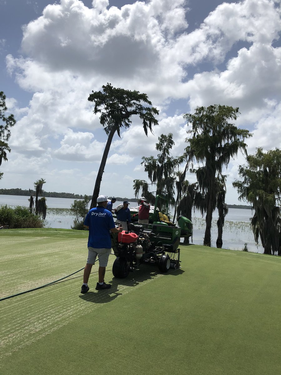 DryJect – The Only Machine in the World that Aerates, Topdresses, and ...