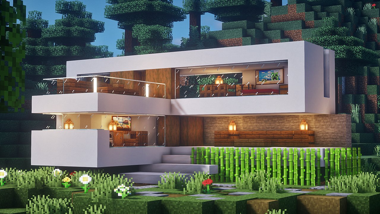 Modern House Minecraft Pe