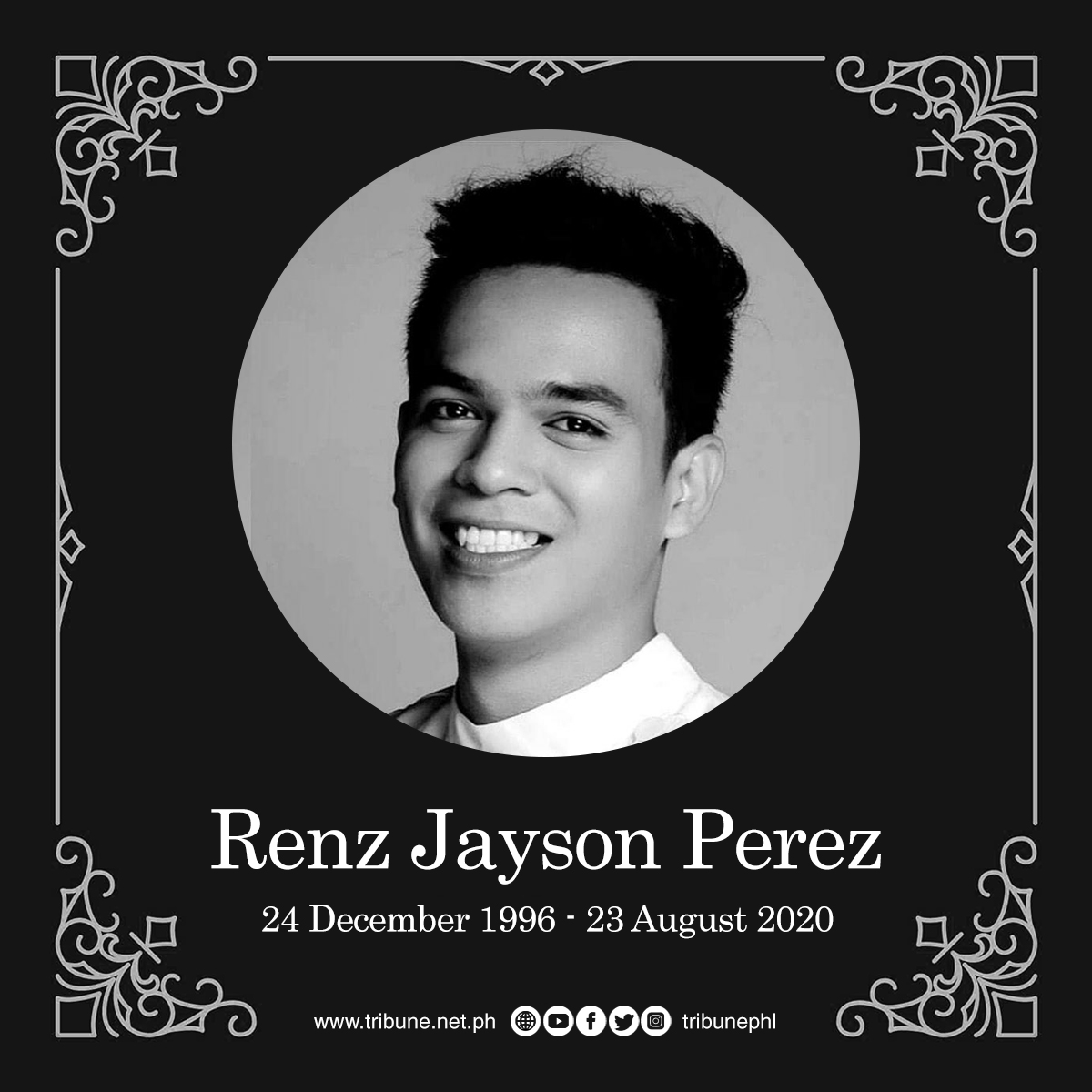 Daily Tribune on Twitter: "JUSTICE FOR RENZ JAYSON PEREZ The family of Renz Jayson Perez, the 23 ...