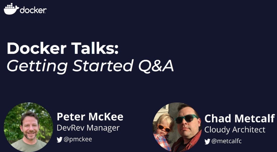 Docker on Twitter: "Got questions on getting started with Docker? We have answers. Join for our ...