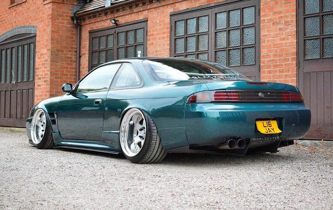 Stanced 240sx S14