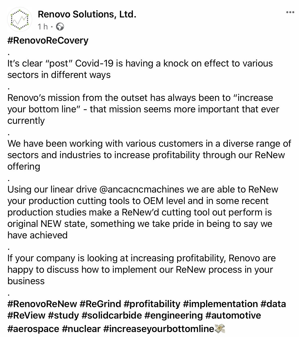 Renovo Solutions , Ltd (@RenovoSolutions) / Twitter