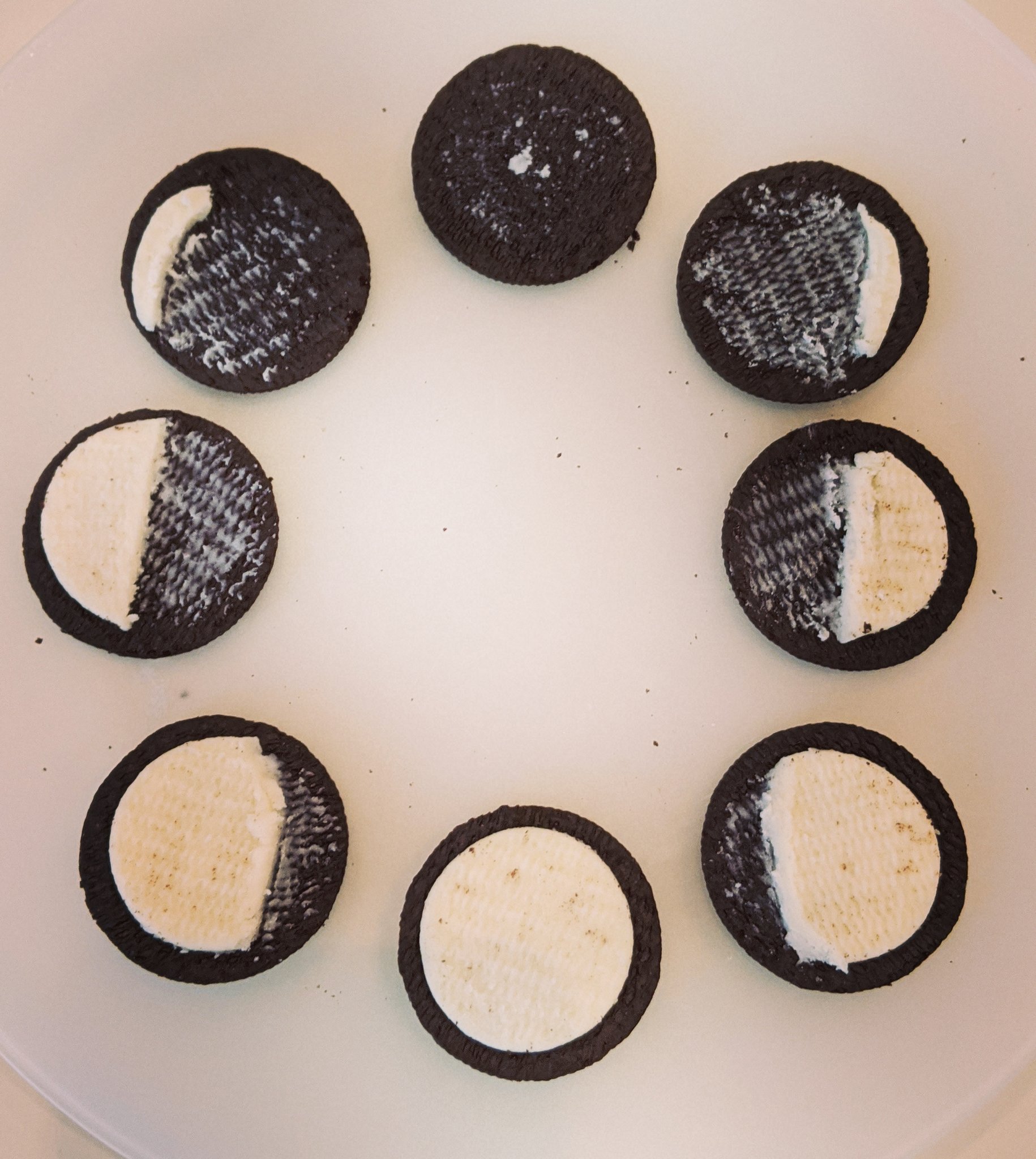 Phases Of The Moon Oreos