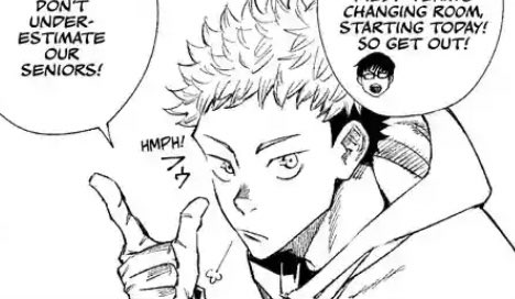 「just looking at yuji in ch1 again makes me realise how much 」JUJUTSU ...
